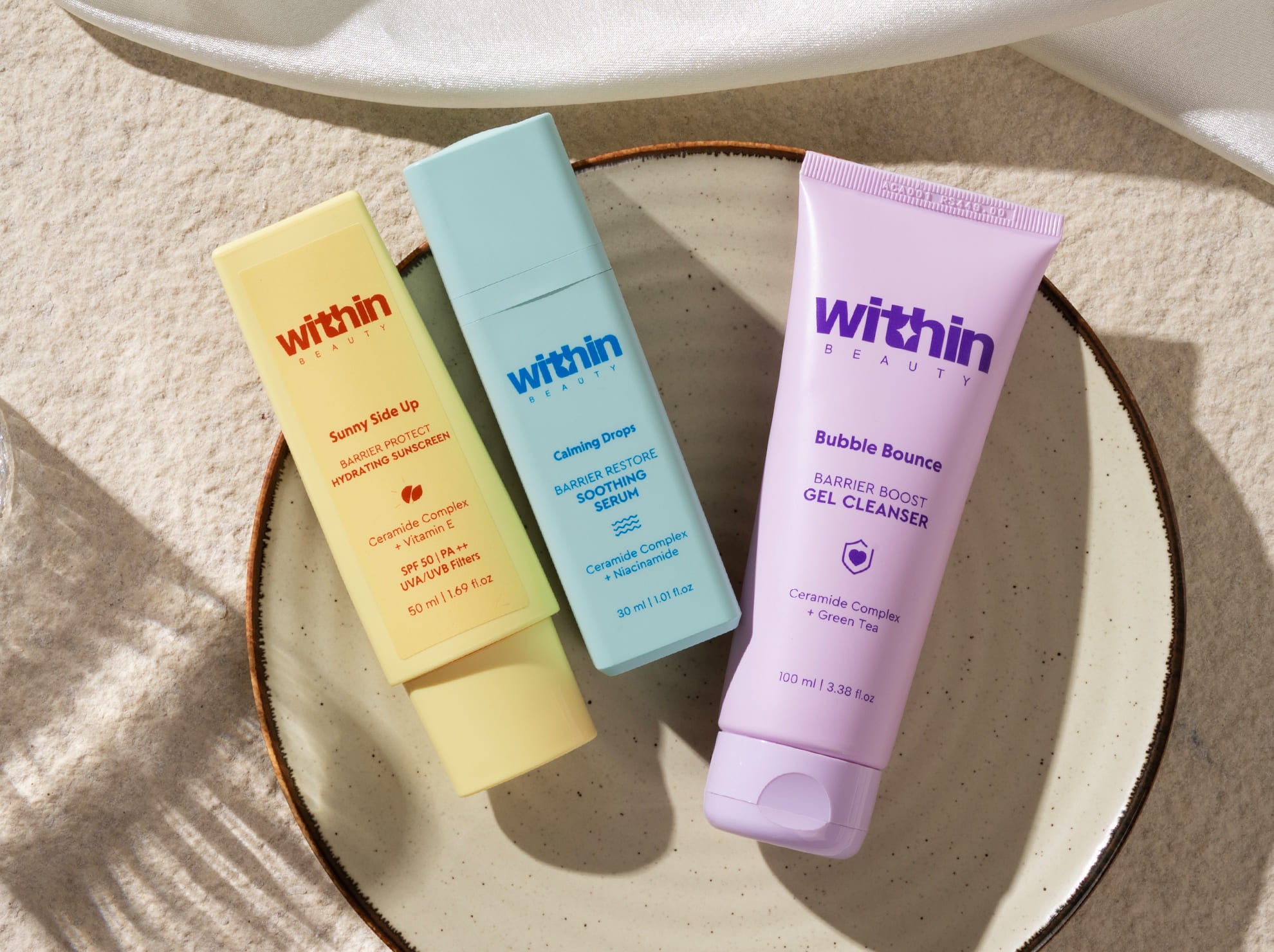 Within Beauty | Skincare Infused with Barrier Restoring Ceramides