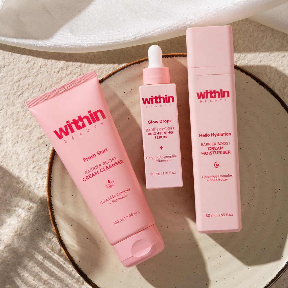 Within Beauty | Skincare Infused with Barrier Restoring Ceramides